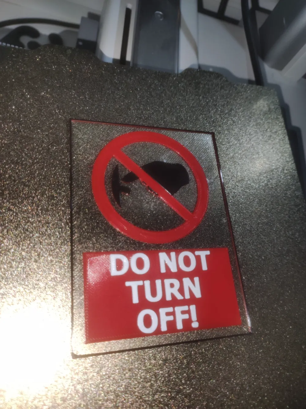 Do not turn off Warning by Marinade MakerWorld: Download Free 3D Models