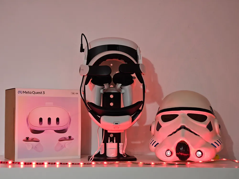 Quest 3 Stand´n´Wall Mount by maCyo42 Remixed by maCyo42 - MakerWorld