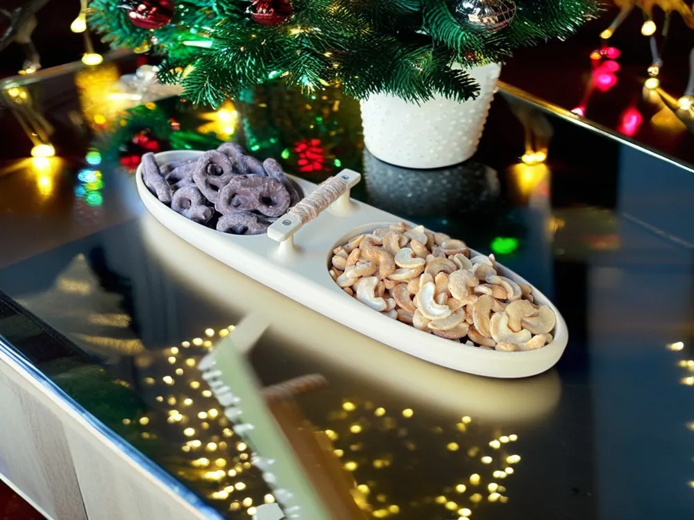 Cashew Canoe (Nut or Candy Bowl) by Colonel Cufflink MakerWorld ...