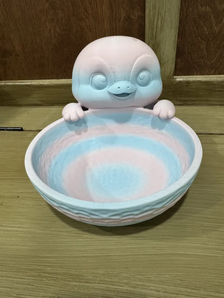 Penguin Snack / Popcorn Bowl - Free 3D Print Model - MakerWorld