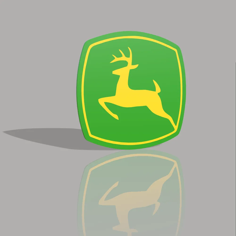 John Deere Plate by ZUPA 3D - MakerWorld