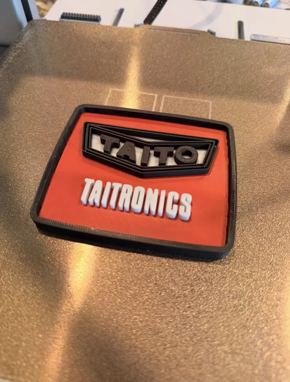 TAITO Taitronics Retro Logo / Schild – Kostenloses 3D-Druckmodell ...