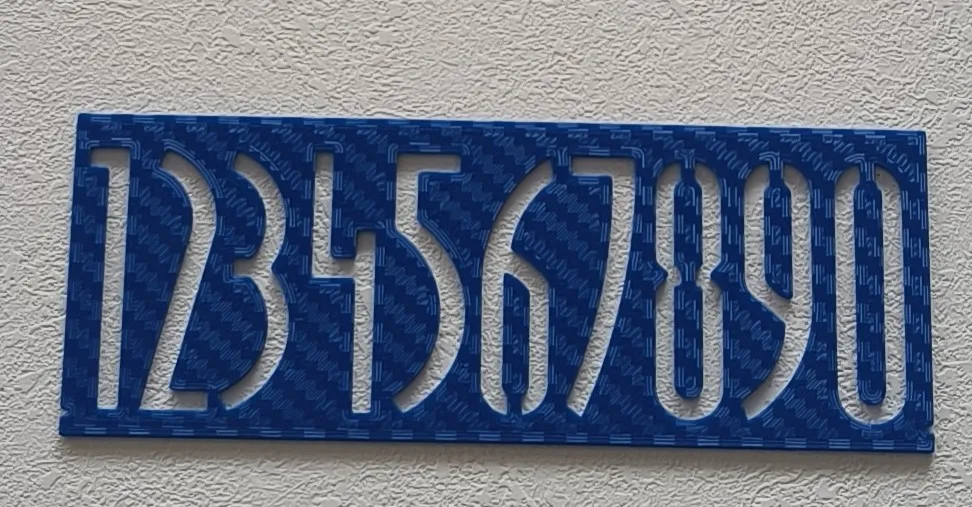 Thunderdome Stencil – Pritchard Font Letter&Number - Free 3D Print ...