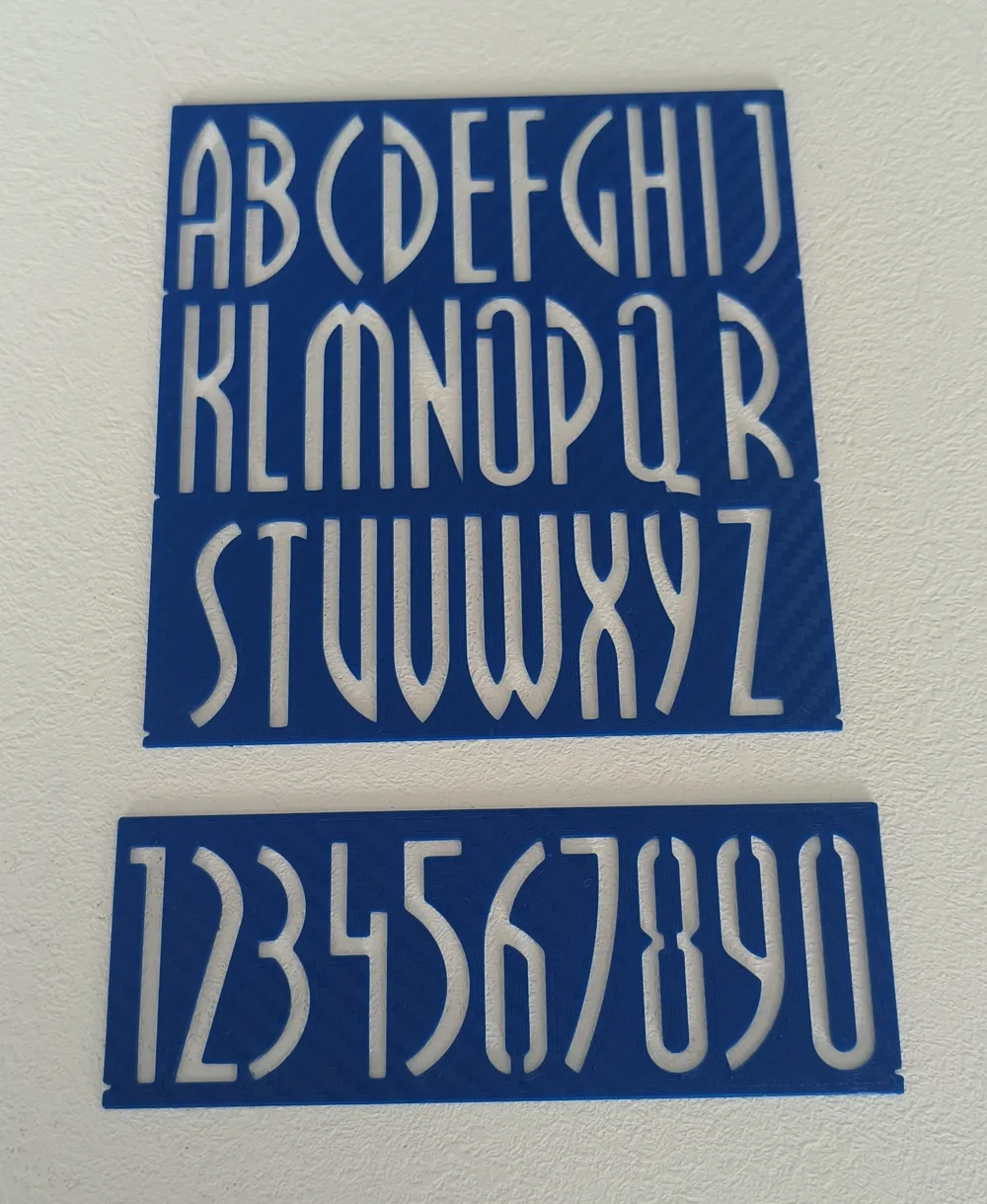 Thunderdome Stencil – Pritchard Font Letter&Number - Free 3D Print ...