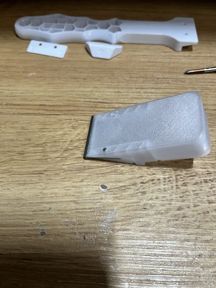 Blade holder for Bambu Lab scraper with dust box by BKO MakerWorld ...