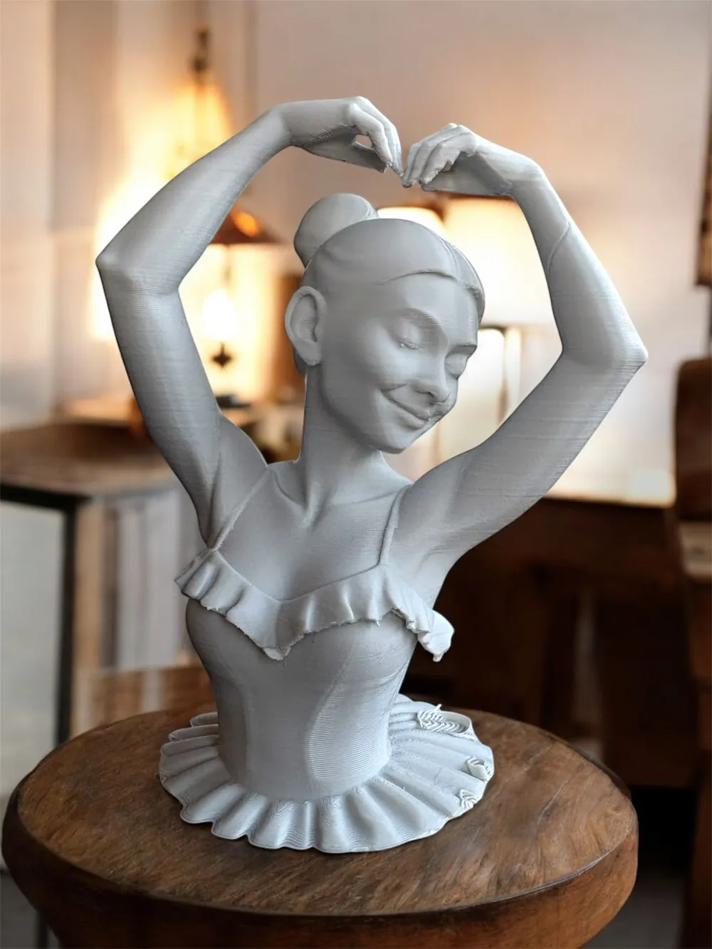 Ballerina – Classical Dance Sculpture - Free 3D Print Model - MakerWorld