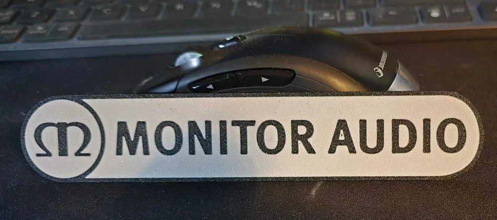 monitor audio logo by dudis00 MakerWorld: Download Free 3D Models