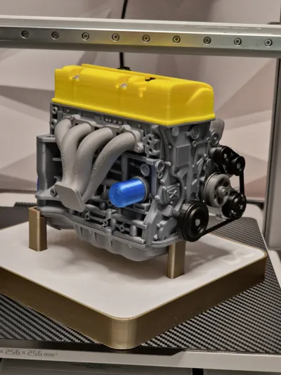 Tribute to the legendary K20A engine (1/5 scale) by Danko_Creates ...