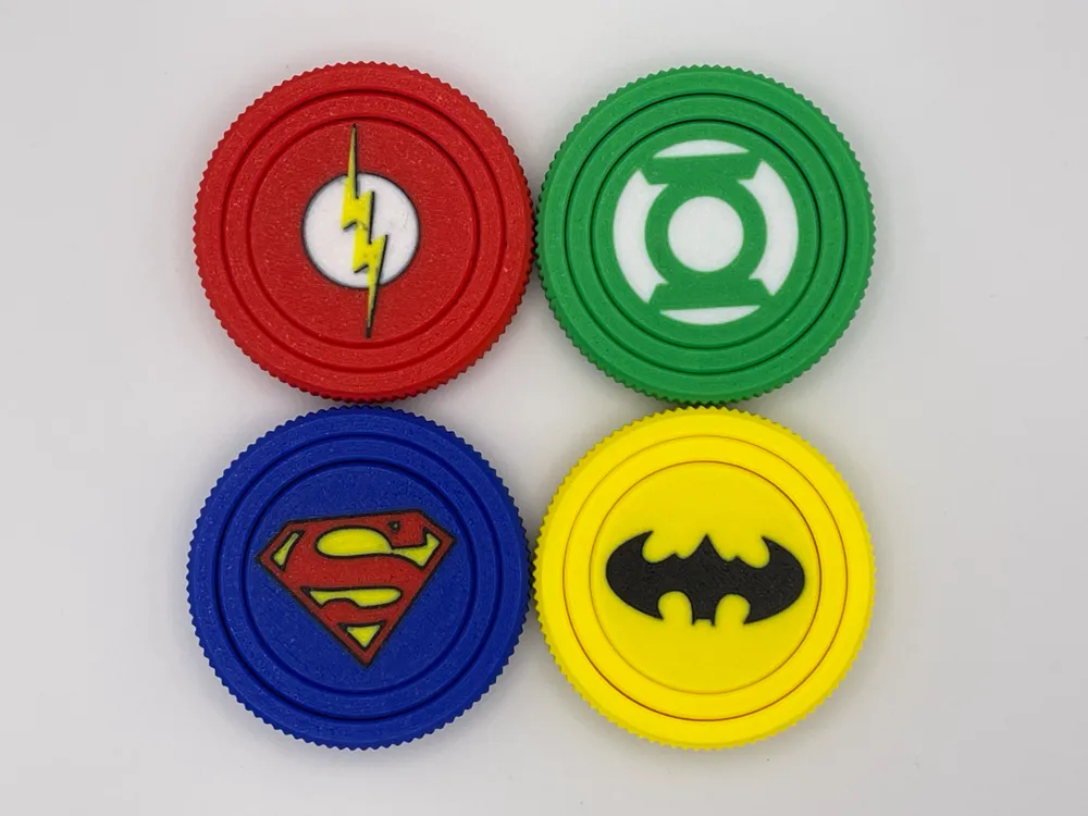 The Flash DC Fidget Spinner by MalcTheOracle - MakerWorld