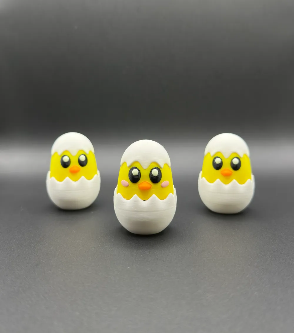 Easter Chick Fidget Clicker by Makerize3D MakerWorld: Download Free 3D ...