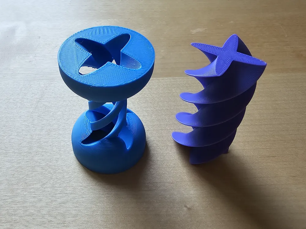 impossible passthrough illusion - hourglass vortex by ajlprint - MakerWorld