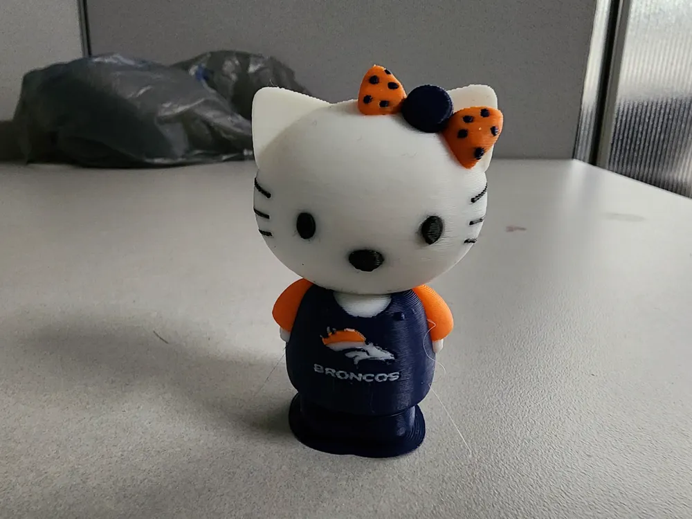Hello Kitty NFL - Free 3D Print Model - MakerWorld