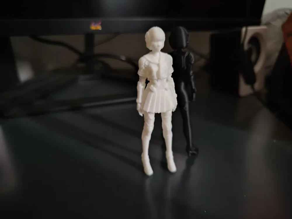 The 2nd installment of mecha girl-JK clothing - Free 3D Print Model ...