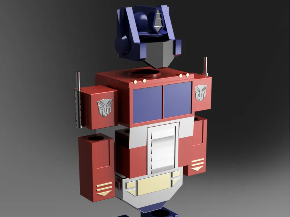 Optimus Prime G1 Cosplay Armor Remixed by Noblesite MakerWorld ...