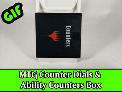 Double Sided MTG Counters | Collection - MakerWorld