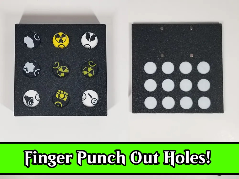 MTG Counter Dials & Ability Tiles Box - Free 3D Print Model - MakerWorld