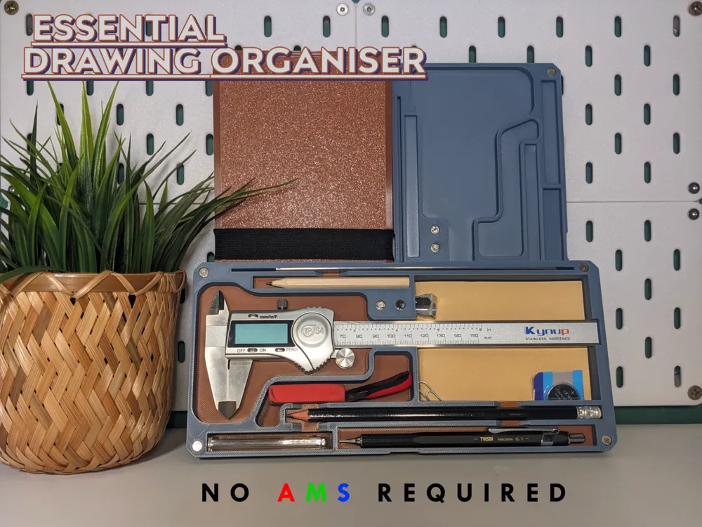 Essential Drawing Organiser by Pawfect Prints - MakerWorld
