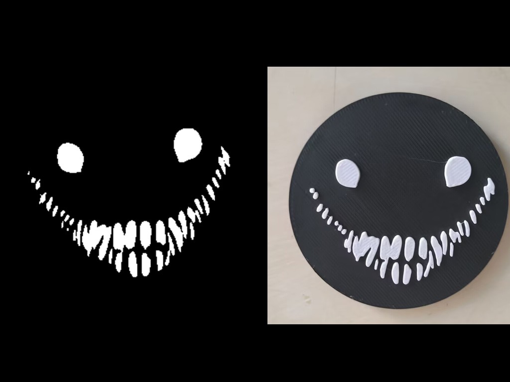 【The Backrooms】The Smiler - fridge magnet by 一个小撒 MakerWorld: Download ...