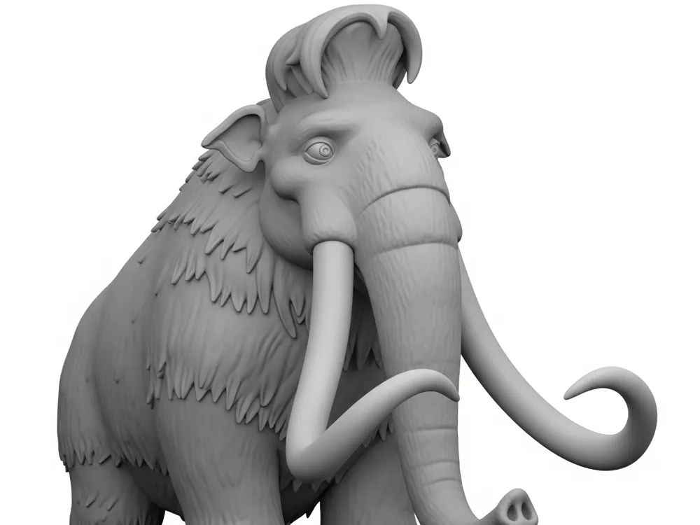 Manny from Ice Age - Free 3D Print Model - MakerWorld
