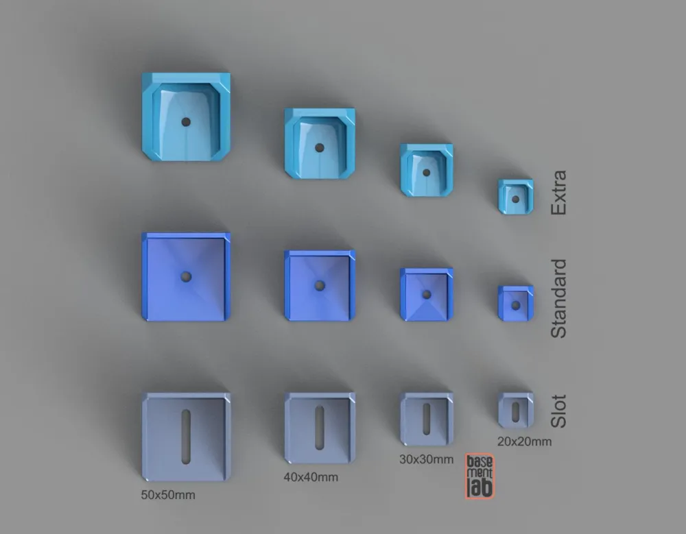 Reinforced angle bracket 90° - Collection - by BasementLAB MakerWorld ...