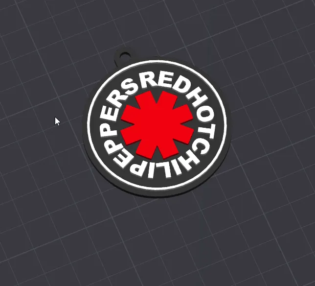 Red Hot Chili Peppers - keychain by W00ster - MakerWorld