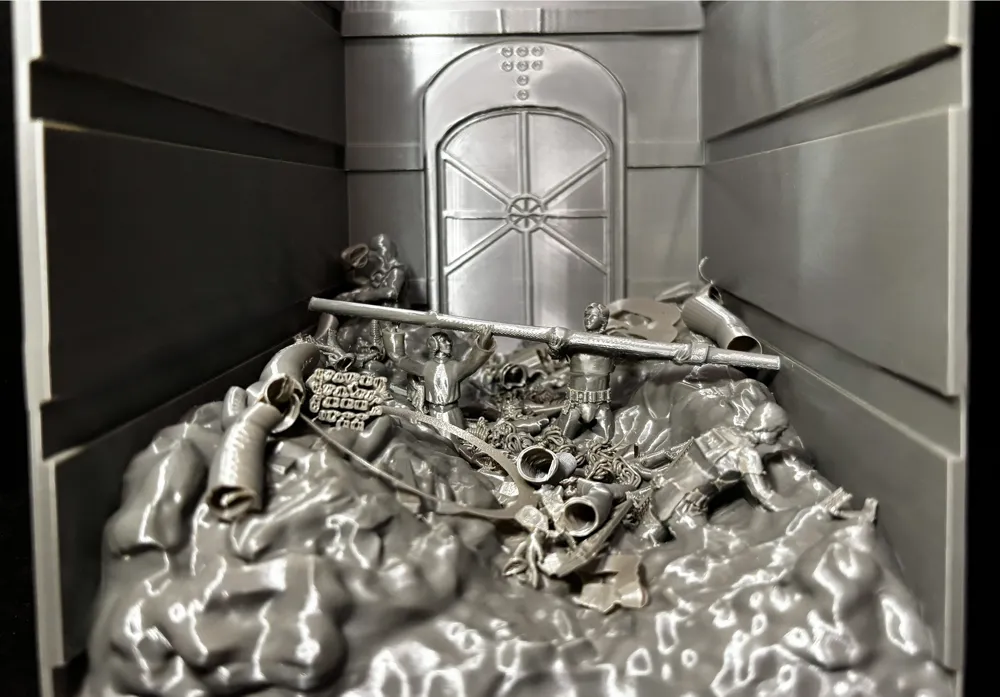 Star Wars Trash Compactor Scene - Diorama - Free 3D Print Model ...