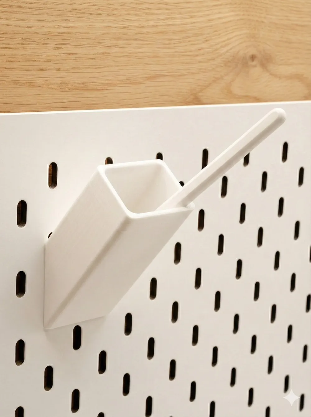 Angled Storage Bin for Skadis - Free 3D Print Model - MakerWorld