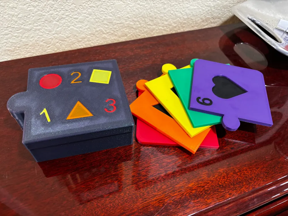 Educational Puzzle | Color, Numbers and Shapes! by Sulena 3D Design ...