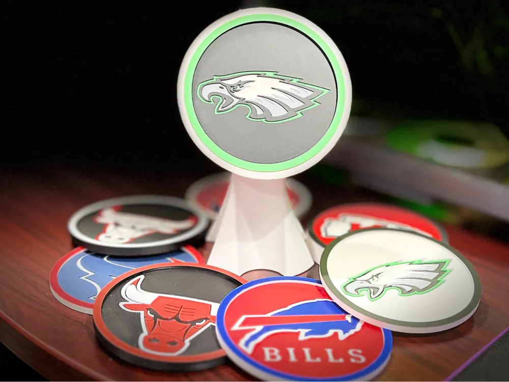 Custom Team Coaster Stand by BigJoe Prints - MakerWorld