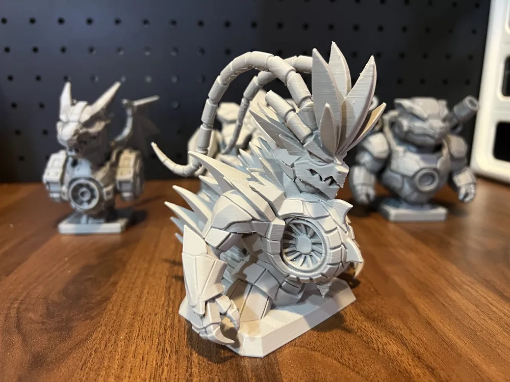 Mecha Koraidon Bust ‧ Primal Power in Armored Form by AT62 MakerWorld ...