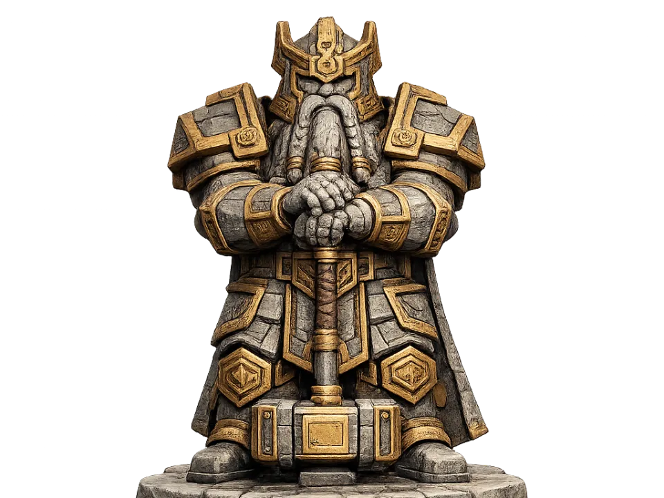 Dwarf Statue - Free 3D Print Model - MakerWorld