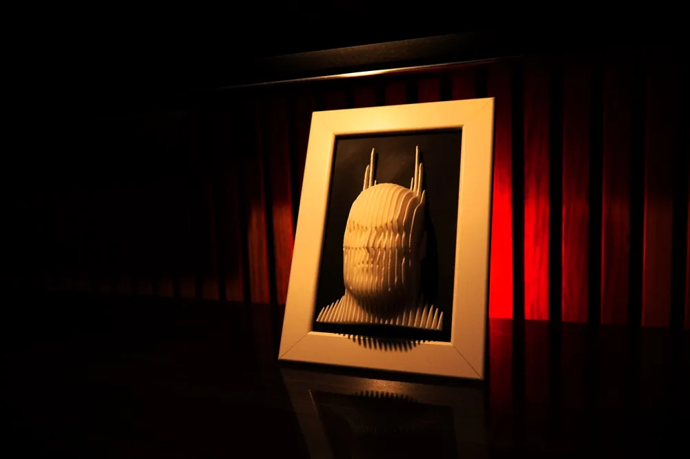 Batman Wave - High Poly Multicolor 13x18 by theStonefox - MakerWorld