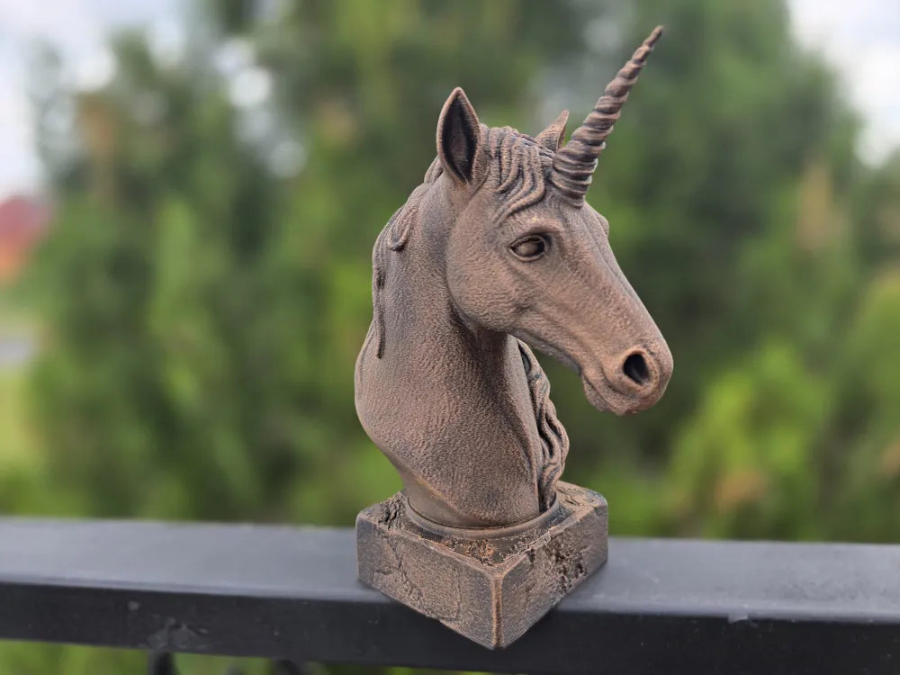 UNICORN BUST by Messy_Panda MakerWorld: Download Free 3D Models