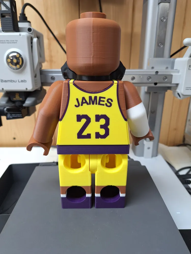 Big Brick Lebron James - Free 3D Print Model - MakerWorld
