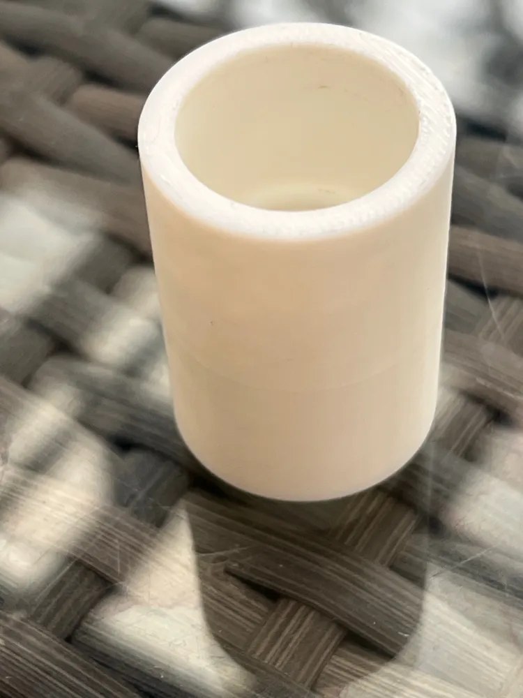 One Way connector for PVC Pipes. - Free 3D Print Model - MakerWorld
