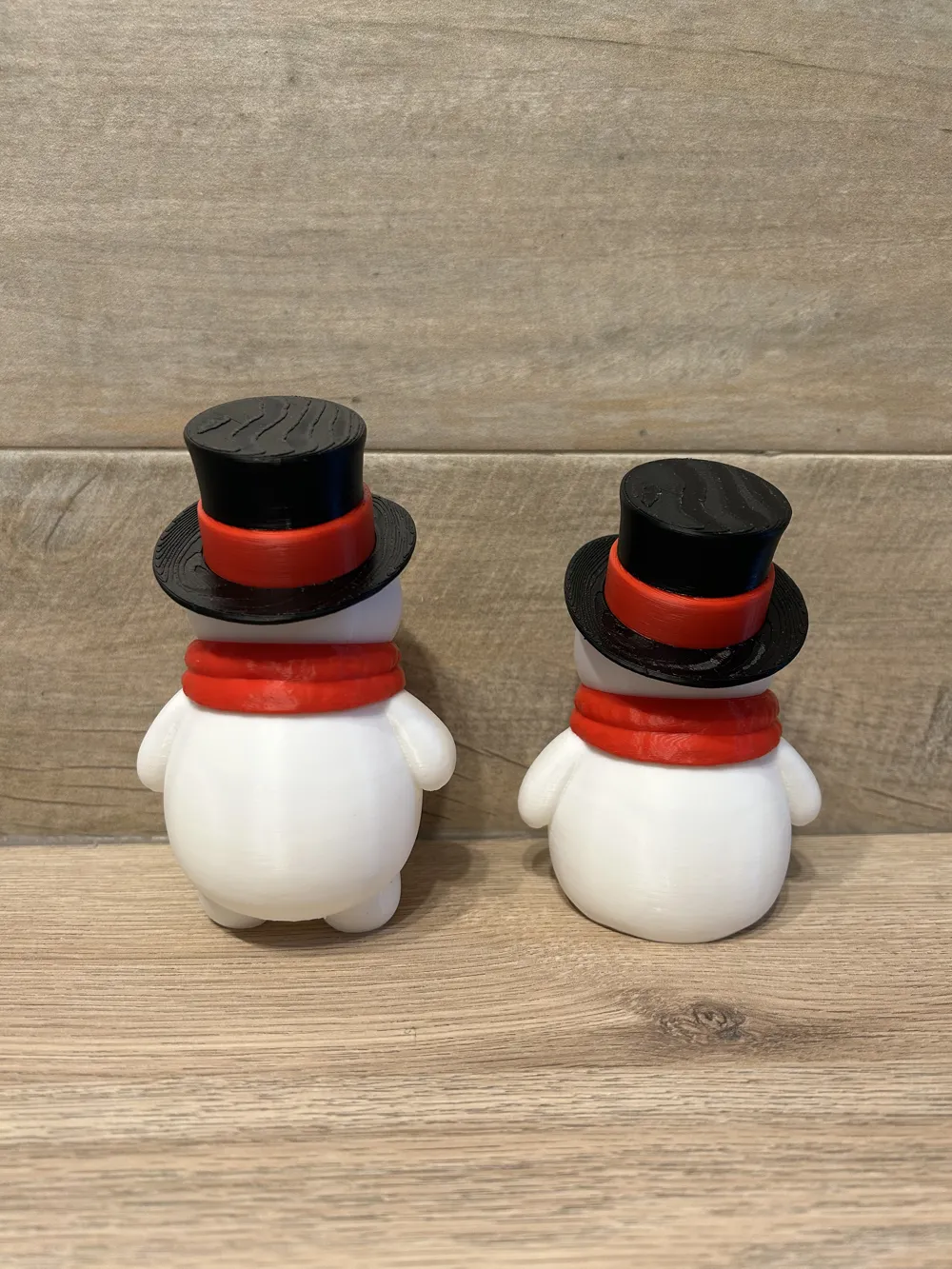 Snowmen - No AMS - Free 3D Print Model - MakerWorld