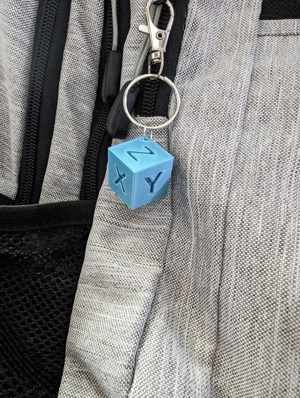 Calibration Cube Keychain v2 Remixed by OtakuMx - MakerWorld