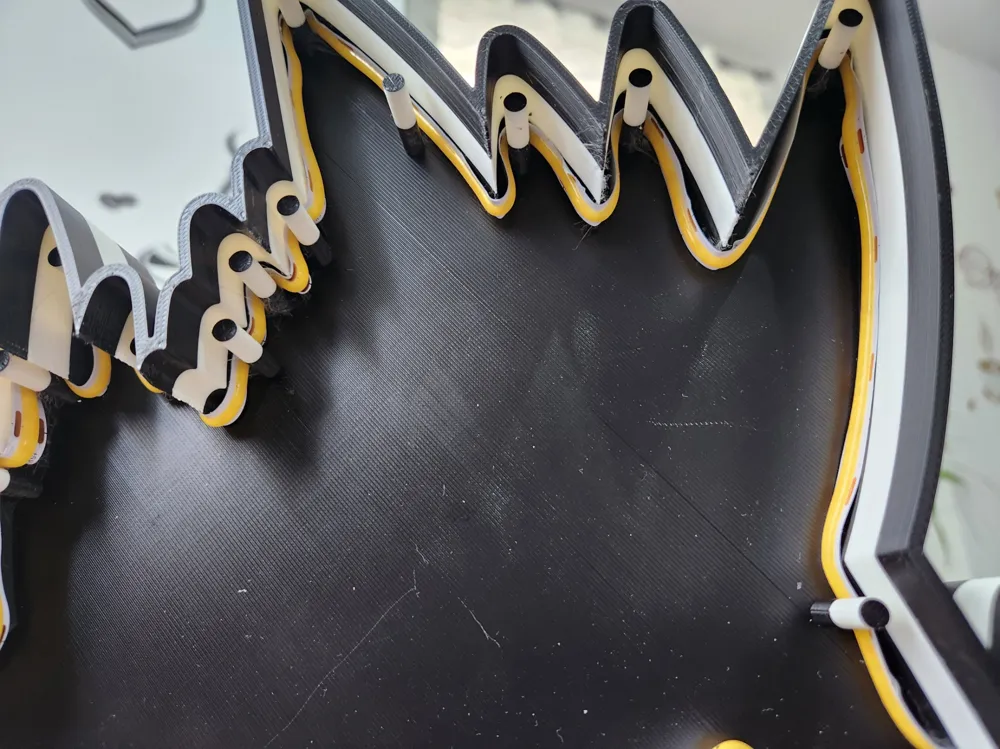 Shiny Mega Gengar Lightbox Led Pokemon by Calipitter MakerWorld ...