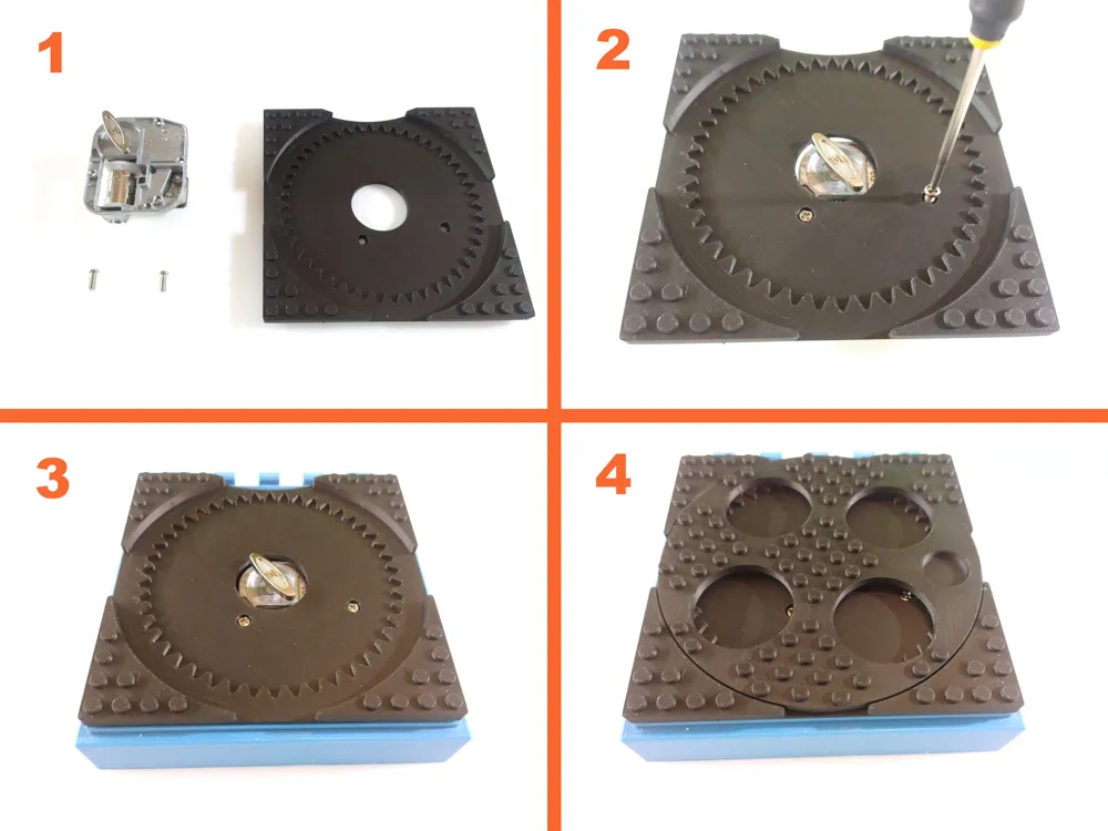 Brickable Music Box (spinning planetary gears) by Rossero MakerWorld ...