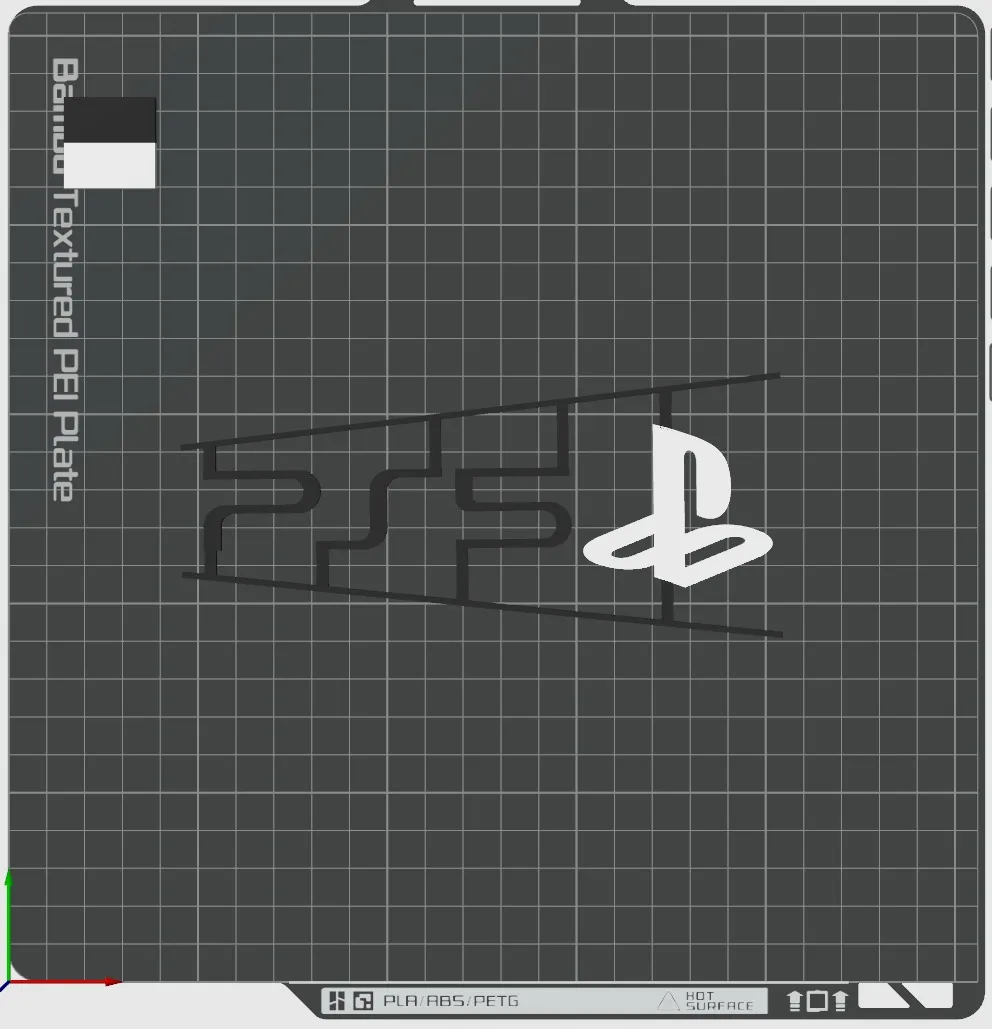 PS5 Slim Front Cover Multicolored with Logo by Agos_MiTo MakerWorld ...