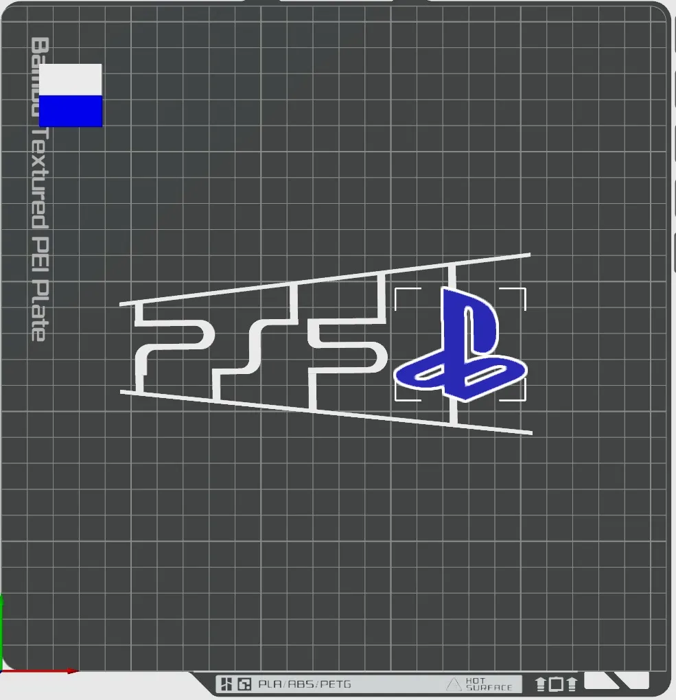 PS5 Slim Front Cover Multicolored with Logo by Agos_MiTo MakerWorld ...