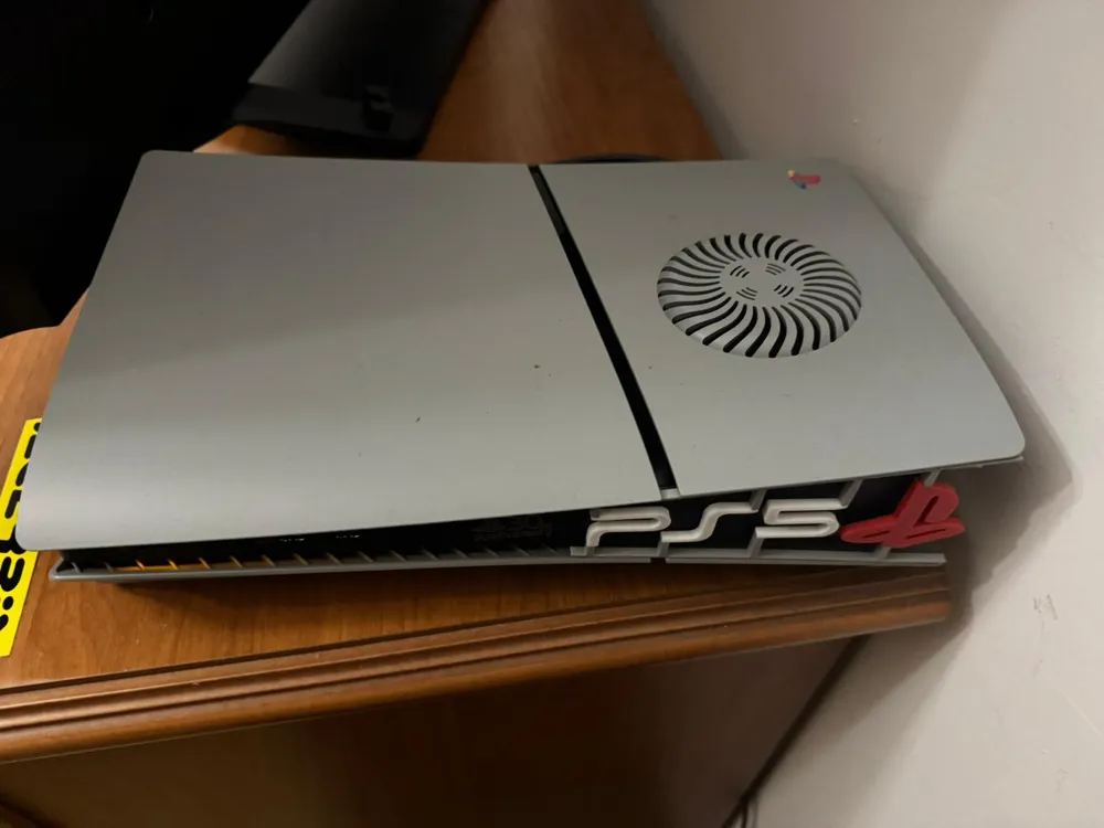 PS5 Slim Front Cover Multicolored with Logo by Agos_MiTo MakerWorld ...