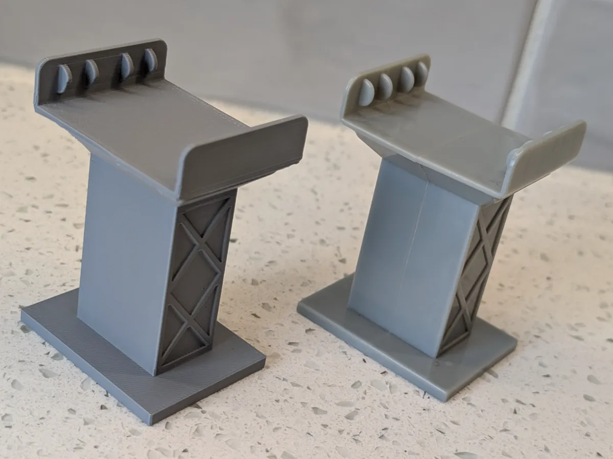 Wood track riser - bridge support - hotwheels - Free 3D Print Model ...