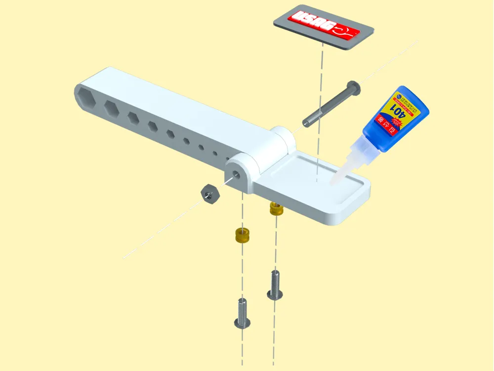 Hex Key Pegboard Holder - Free 3D Print Model - MakerWorld