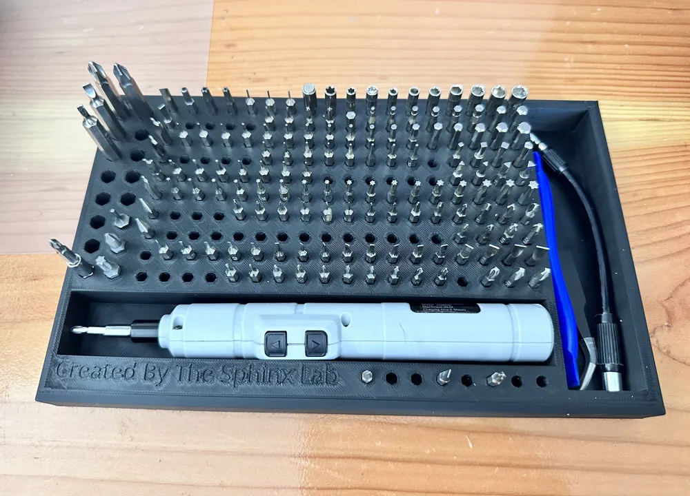 Precision Screwdriver Box Hex - Free 3D Print Model - MakerWorld