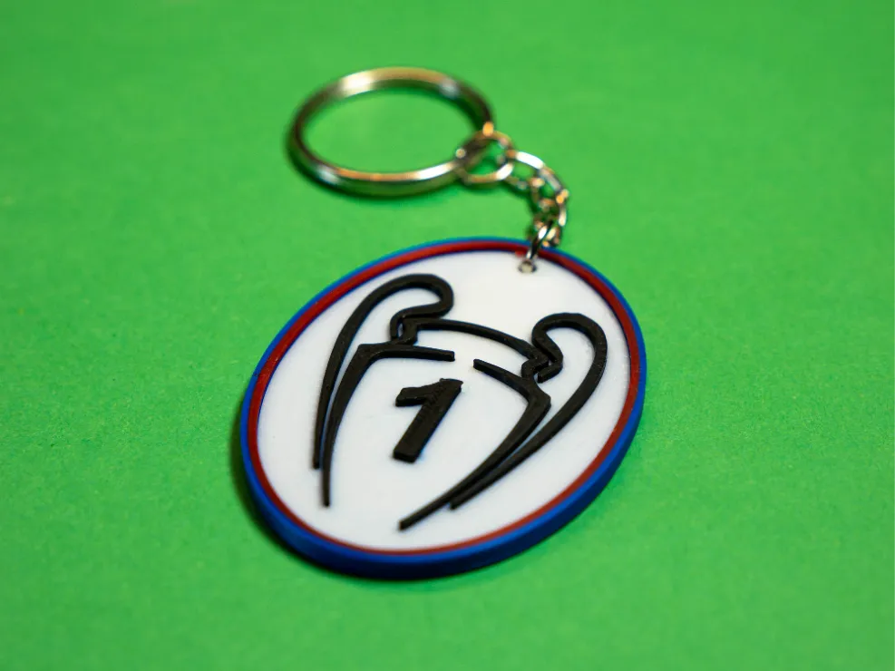 PSG Champions League Keychain – 1st Win by House of 3D MakerWorld ...