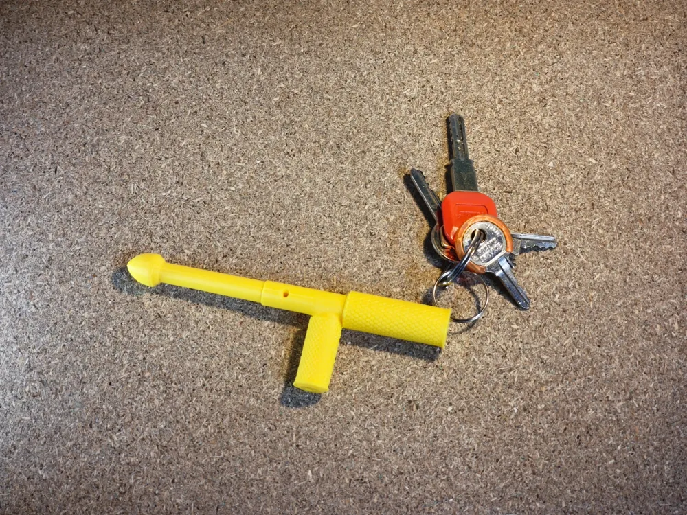 Mini Tonfa - self defense by Creatività in 3D MakerWorld: Download Free ...