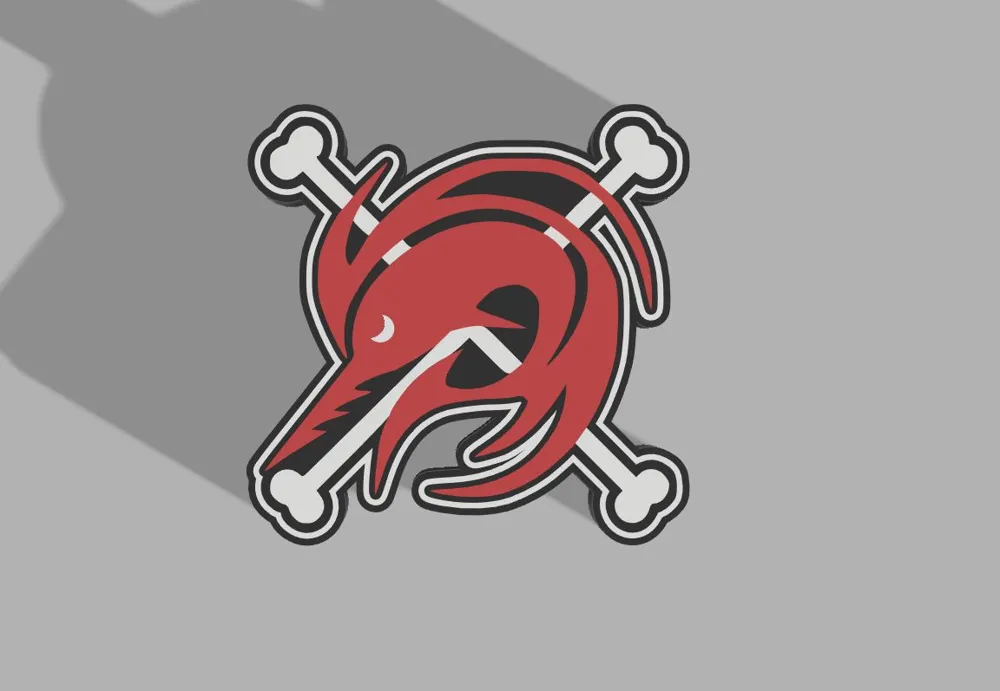 One Piece Arlong Jolly Roger LED light box by 3DMN - MakerWorld