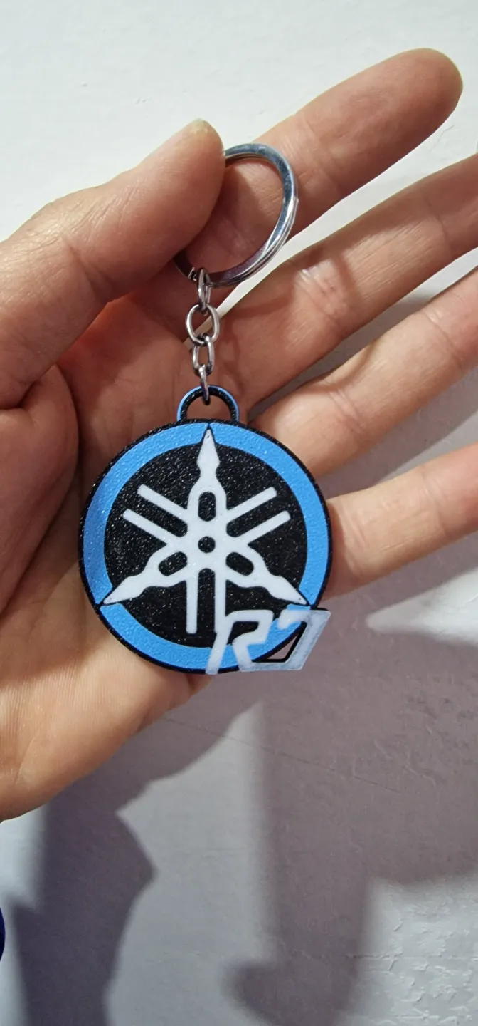 Yamaha R7 keychain by Dragonfly - MakerWorld