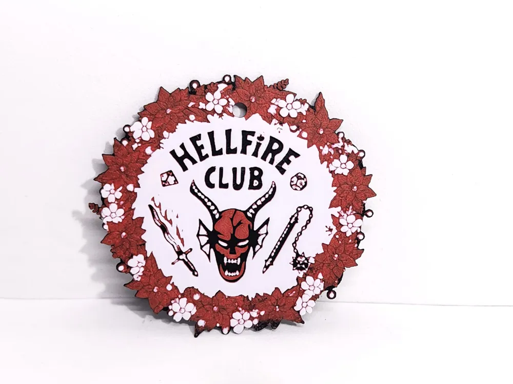 Hellfire Club Stranger Things Weihnachtsdekoration von Danz MakerWorld ...